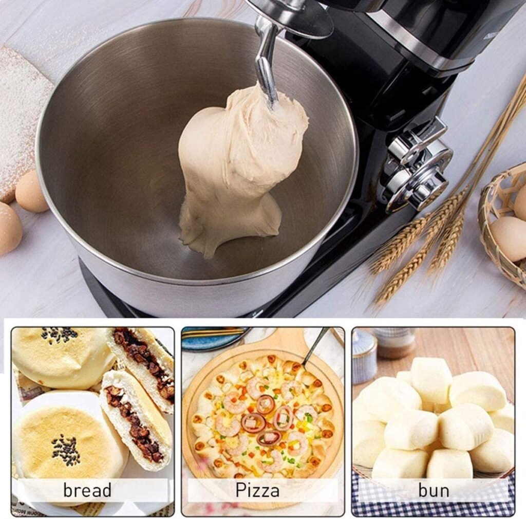 Planetary Mixer 3 in 1 With Blender, Meat Grinder, Whisk, Dough Hook ...